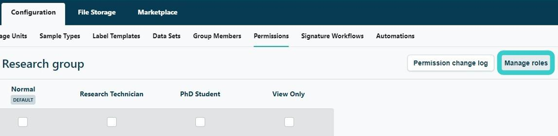 Deleting User Roles – eLabNext