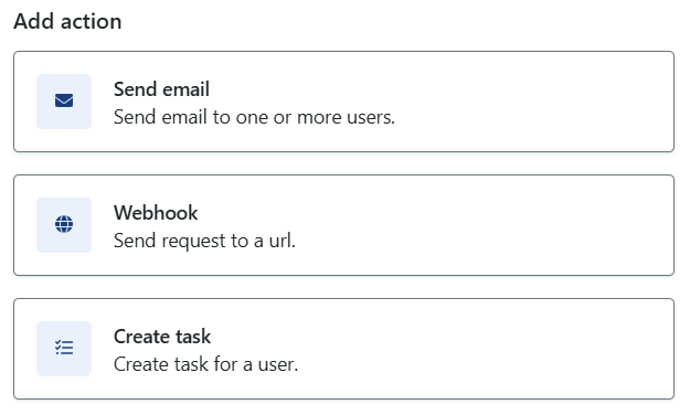 Actions – eLabNext