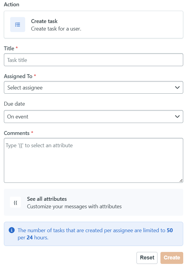 Actions – eLabNext
